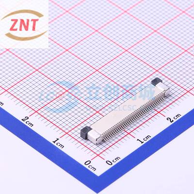 FFC/FPC连接器 AFC07-S40ECC-00 SMD,P=0.5mm,卧贴 抽屉式 40P 上