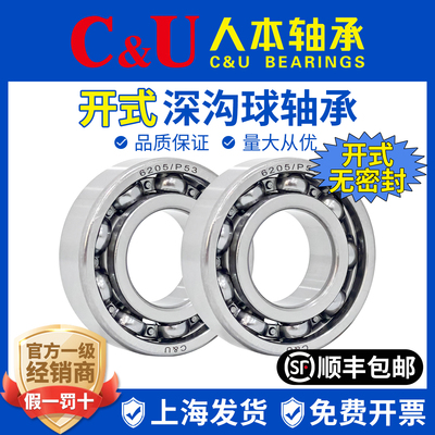 人本6204轴承6203开式6206高速6205正品6201大全6202 6309/C36308