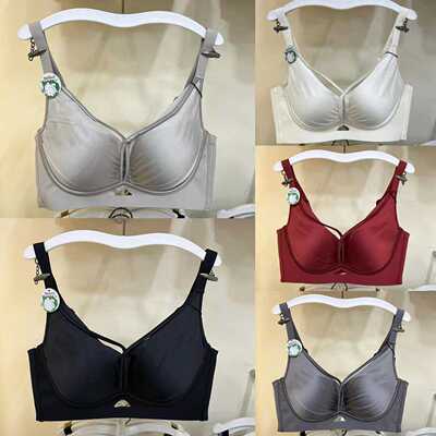 缎面调整型内衣收副乳聚拢防下垂