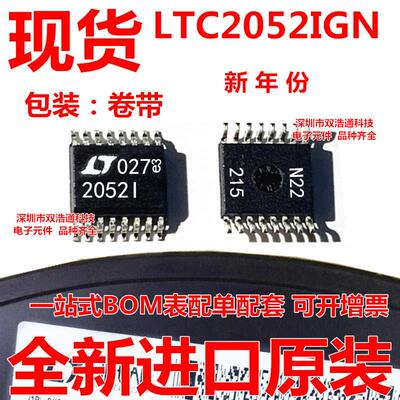 LTC2052IGN LTC2052IGN#TRPBF 运算放大器 SSOP-16 全新 可开增票