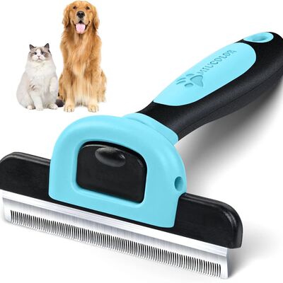 Pet Grooming Brush-Double Sided Shedding and Dematting Under