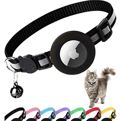 Airtag Cat Collar Breakaway, Reflective Kitten Collar with A