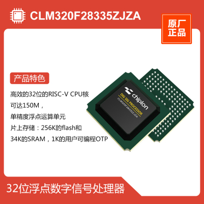 CLM320F28335ZJZA DSP，启珑品牌，与TMS320F28335ZJZA完全兼容