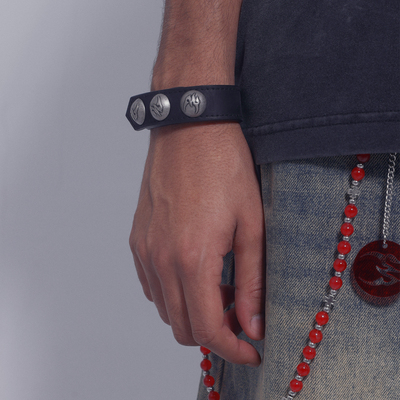 2727WORLD头层牛皮手环