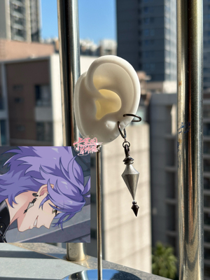 新世界狂欢Nu carnival迷宫的残影玖夜末路的漫游者cosplay耳饰