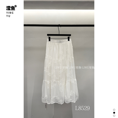 里物L8529大码A字半身蛋糕裙