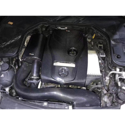 适配奔驰M274C200 w205 C260 W213 E300L Airspeed干碳纤进气套件