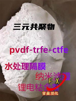 三元共聚物PVDF-TrFE-CTFE水处隔膜 纳米滤膜 锂电粘合剂