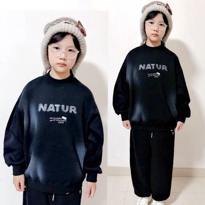 牛哆哆2025秋冬新款韩版加绒卫衣