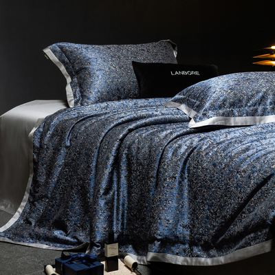 轻奢高级感140S长绒棉四件套提花