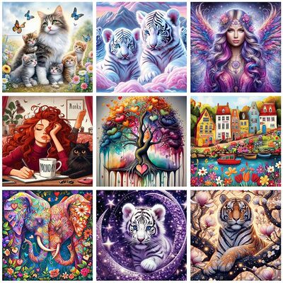 Wall Diamond Art Painting Kits Embroidery Full Crystal Acces