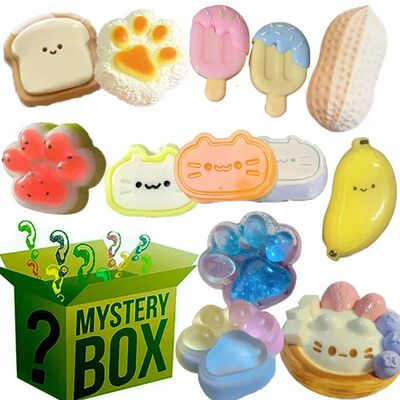 Mystery Fidget Toy Blind Box ,Simulated Food,Antistress Foot