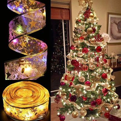 Christmas Decoration LED Ribbon Lights Christmas Tree Orname