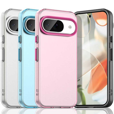 糖果色适用于谷歌Pixel 10proXL肤感磨砂手机壳Pixel 9proXL纯色9A简约Google Pixel8pro防摔保护壳8A商务10