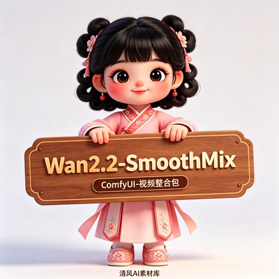 2026全新comfyui-wan2.2视频整合包Smooth Mix Wan2.2 工作流更新
