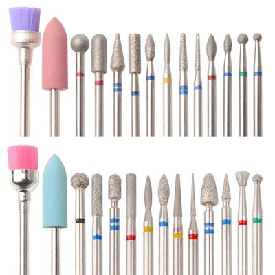 14pcs/set Nail Drill Machine Bit Nail Gel Removal Polishing