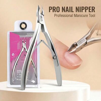 1Pc Stainless Steel Manicure Set with clippers,cuticle nippe