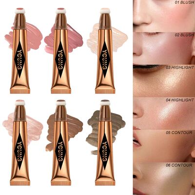 Multifunctional Liquid Blush Face Contour Highlight Eye Shad