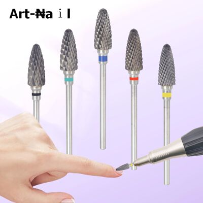 1Pcs Carbide Nail Drill Bits Cuticle Clean  Rotary Burrs Ele