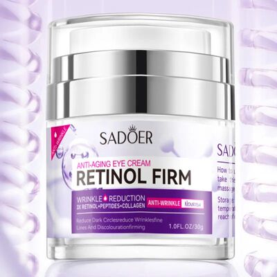 Retinol Eye Cream Anti Dark Circles Removal Eye Bags Moistur