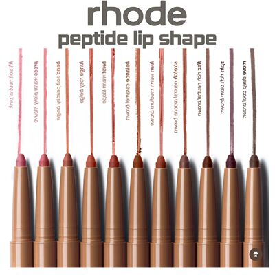 Rhod Skin Peptide Lip Shape Pen Lip Liner Long Lasting Lip T