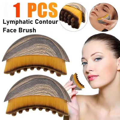 Lymphatic Contour Face Brush,Chin &Jawline Sculpting,Drainag
