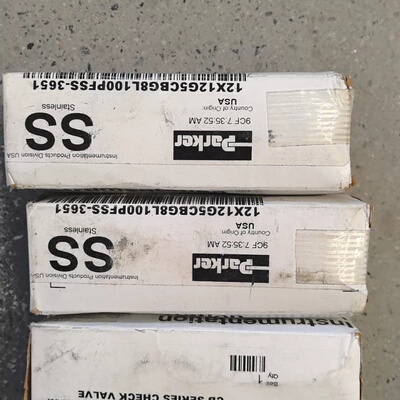 派克Parker 12X12G5CBG8L100PFSS-3--议价商品