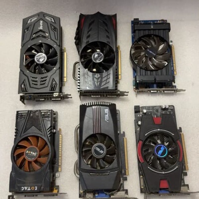 包邮150左右片 原装拆机 GTX550Ti 1G游戏显--议价商品