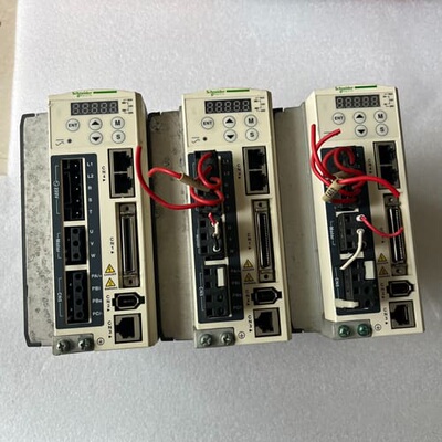 闲置拆机施耐德750W伺服驱动器LXM23AU07M3X。成--议价商品