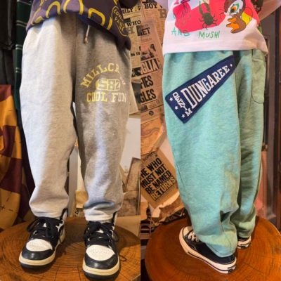 春秋款日系男女宝宝休闲运动长裤