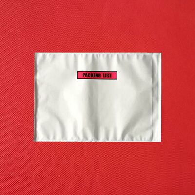 回单背胶袋自粘袋送货单背胶袋