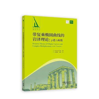 带复乘椭圆曲线的岩泽理论:p进L函数:p-adic L functions9787040612509 高等教育出版社自然科学 书籍