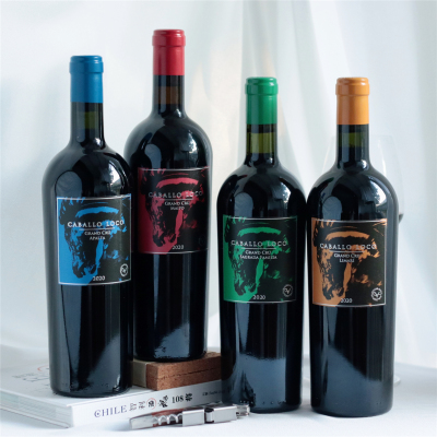 智利名庄疯马特级园干红葡萄酒
