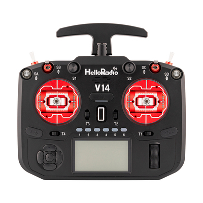 Helloradiosky V14穿越机遥控器FPV高频头入门进阶MAX金属全尺寸