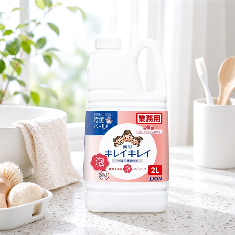 日本狮王杀菌消毒泡沫洗手液补充装儿童婴儿宝宝替换装植物成分