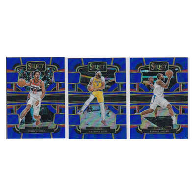 折射莱昂纳德蓝球星卡