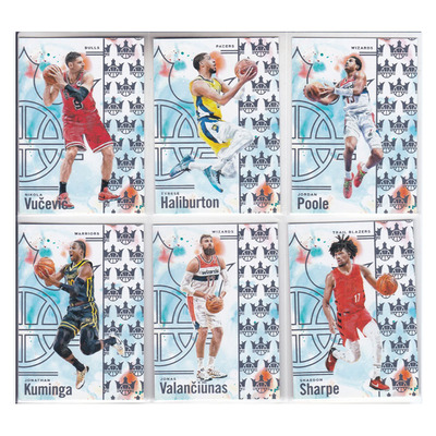 球星卡武切维奇哈利伯顿乔丹普尔库明加瓦兰丘纳斯夏普24-25油画