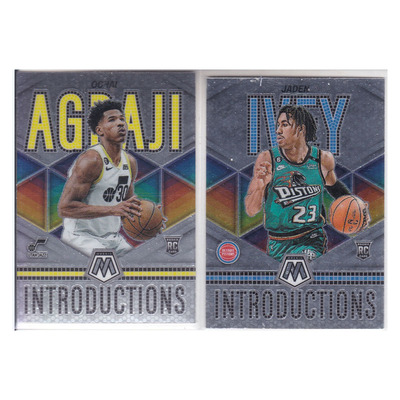 球星卡 阿巴吉 杰登艾维 新秀特卡 帕尼尼22-23mosaic