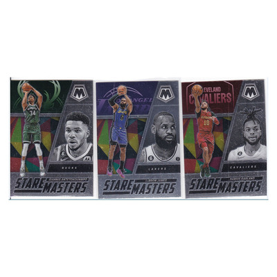 球星卡 字母哥 勒布朗詹姆斯 加兰特卡帕尼尼22-23mosaic