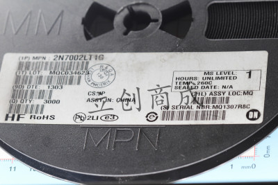 2N7002LT1G 2N7002 贴片SOT-23 mos场效应管(50个)