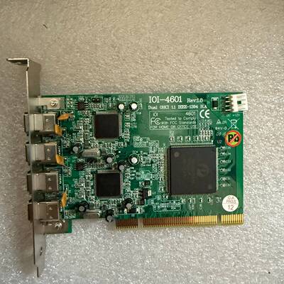 议价台湾IOI-4601 Rev.1.8 四口双通道1394采集适用