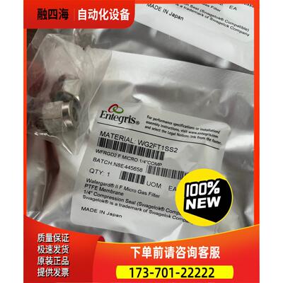 Entegris英特格 在线气体过滤器WG2FT1SS2【议价】