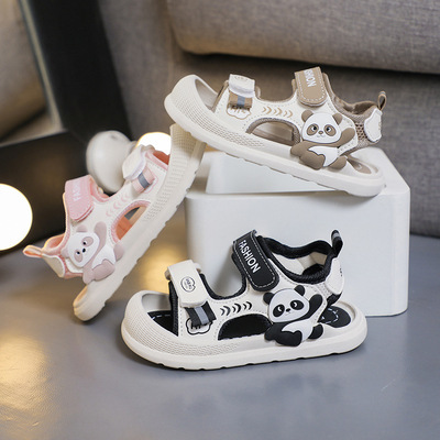 26夏款中小童宝宝卡通熊凉鞋