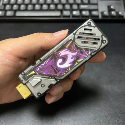 CSM假面骑士W腰带可联动DX王牌疾风记忆体月神金属炽热扳机重涂版