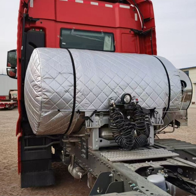 致远1350L1500L1000L气罐保护套天然气货车LNG隔热防晒加厚气瓶罩