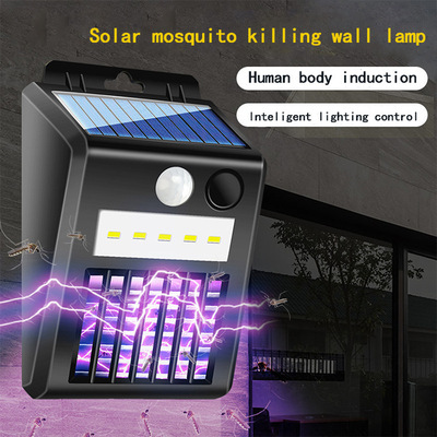Outdoor solar mosquito killer lamp wall light hanging LED