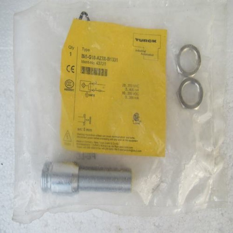 原装正品全新图尔克TURCK传感器 BI5-G18-AZ3X-B1331 现货43720_虎窝淘
