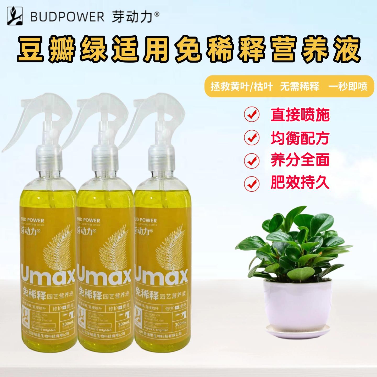 碧玉豆瓣绿免稀释营养液室内盆栽绿植物专用氮磷钾花喷施叶面肥料