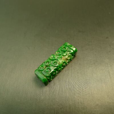 翡翠路路通转运珠桶珠吊坠