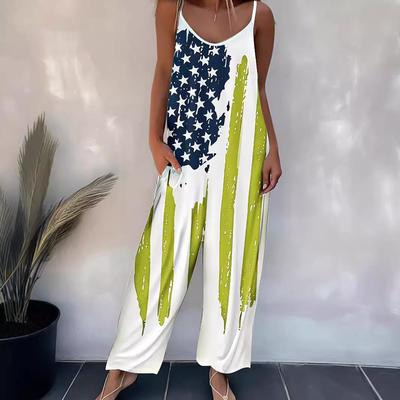 red straps shoulder adjustable with trousers jumpsuit